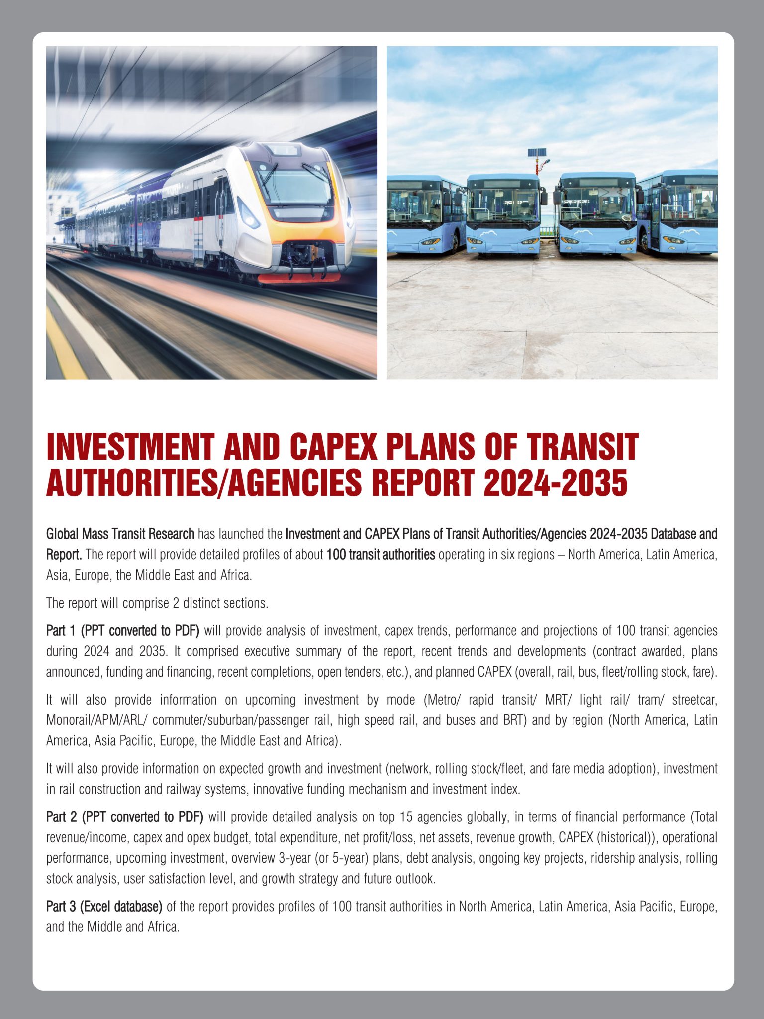 Research | Information, analysis and insight on infrastructure sectors